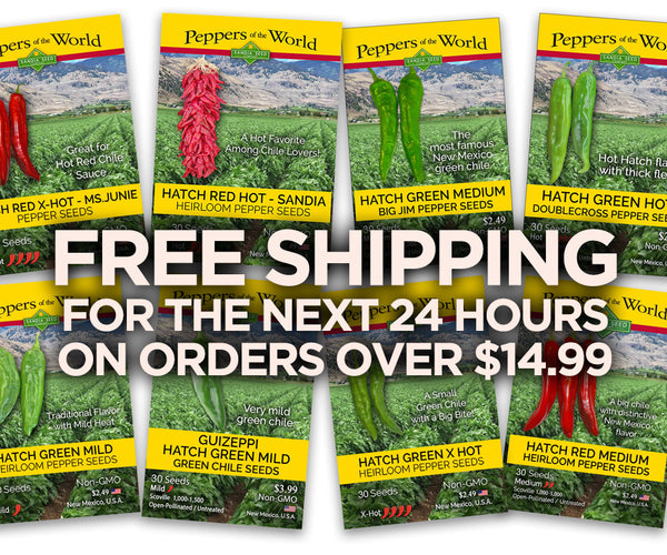 Free Shipping on Seeds – Sandia Seed Company