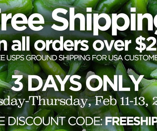 Free Shipping on Seeds this week! – Sandia Seed Company