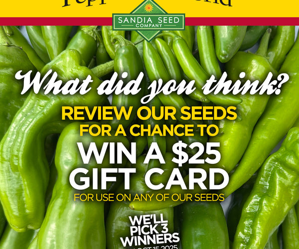What did you think of our seeds? Submit a Review to win! – Sandia Seed ...