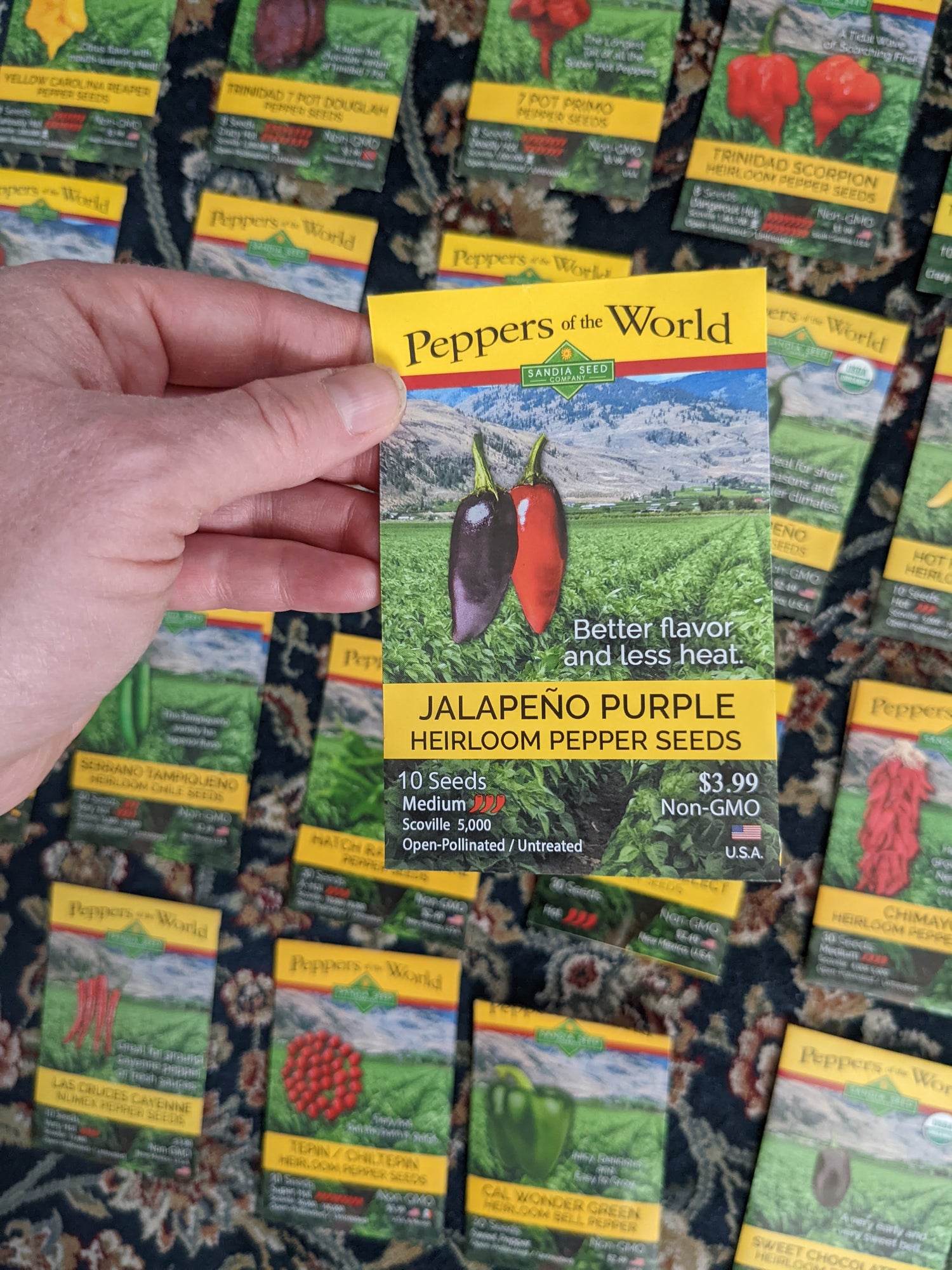 List of Peppers by Heat – Sandia Seed Company