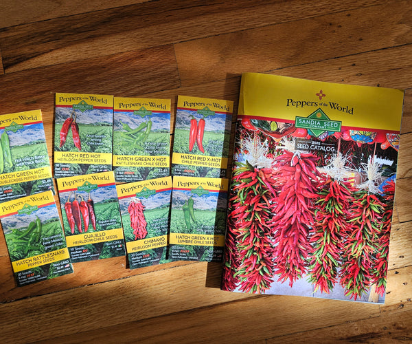 Peppers of the World Seeds – Sandia Seed Company