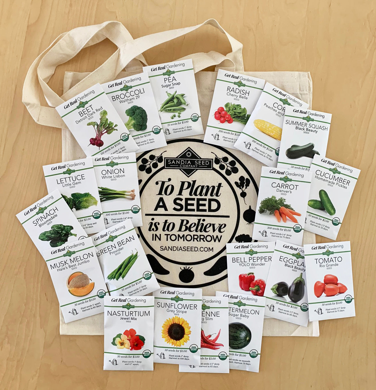 Salad Garden Kit – Sandia Seed Company