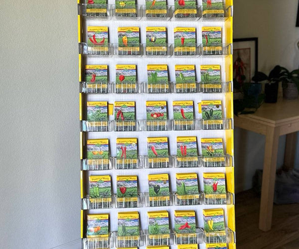 Popular Pepper Assortment - 45 Varieties Wholesale - 540 Seed Packets ...