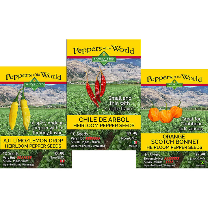 Pepper Gift Packs – Sandia Seed Company