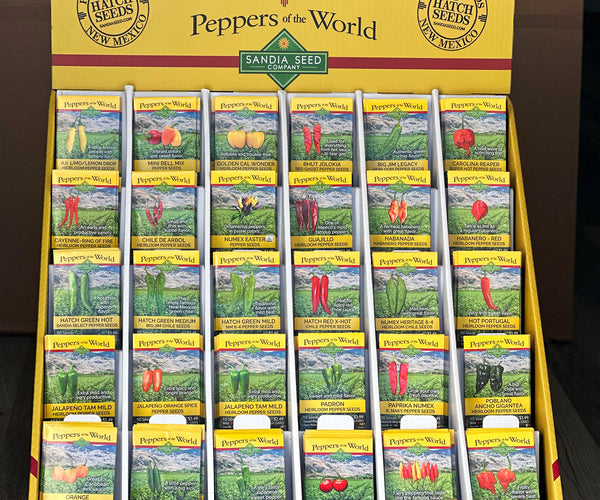 Pepper Seed Assortment - Wholesale Variety | 30 Types – Sandia Seed Company