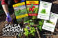 Salsa Starter Garden 4-Pack - Jalapeño, Tomato, Onion, and Cilantro Se ...