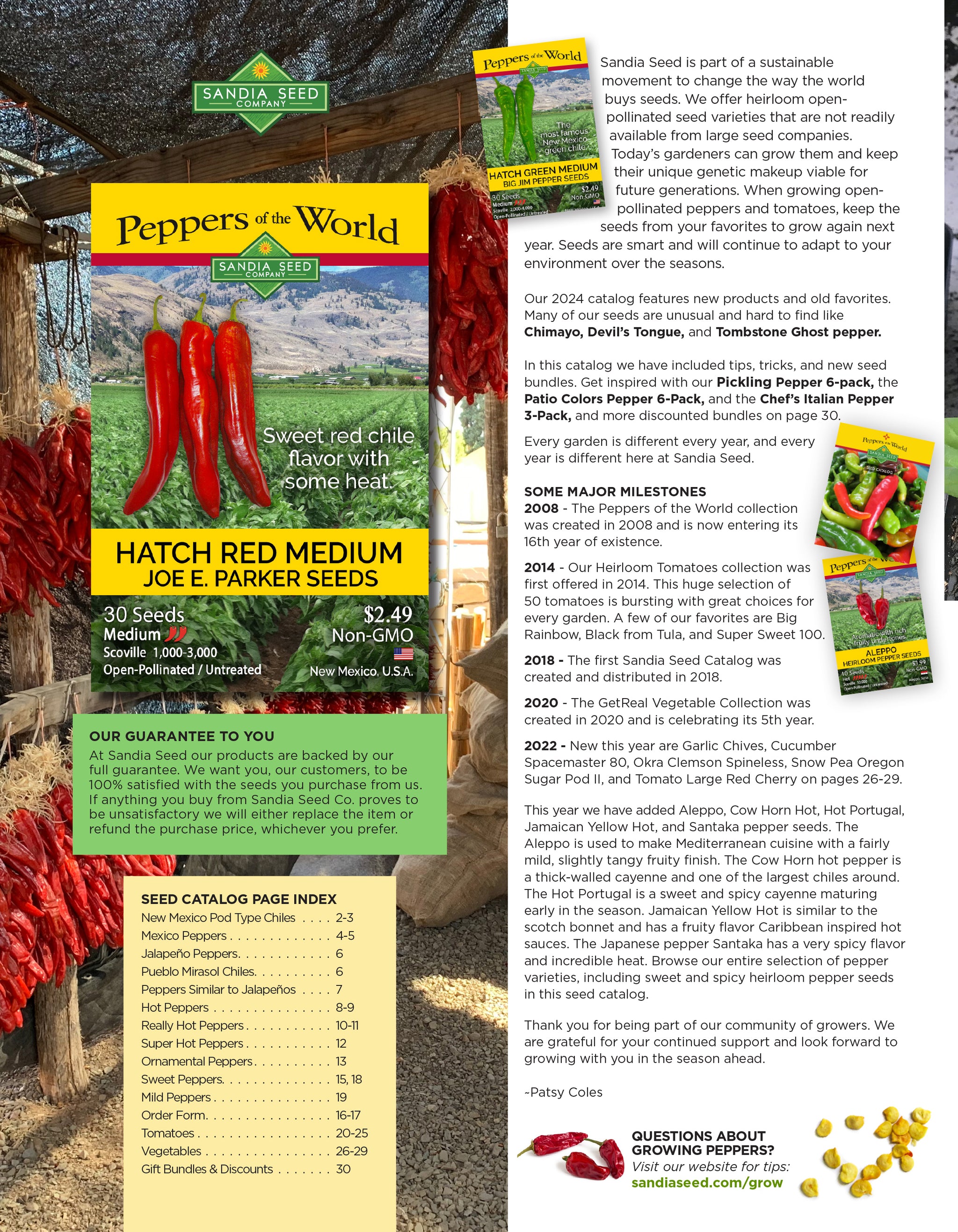 Seed Catalog – Sandia Seed Company