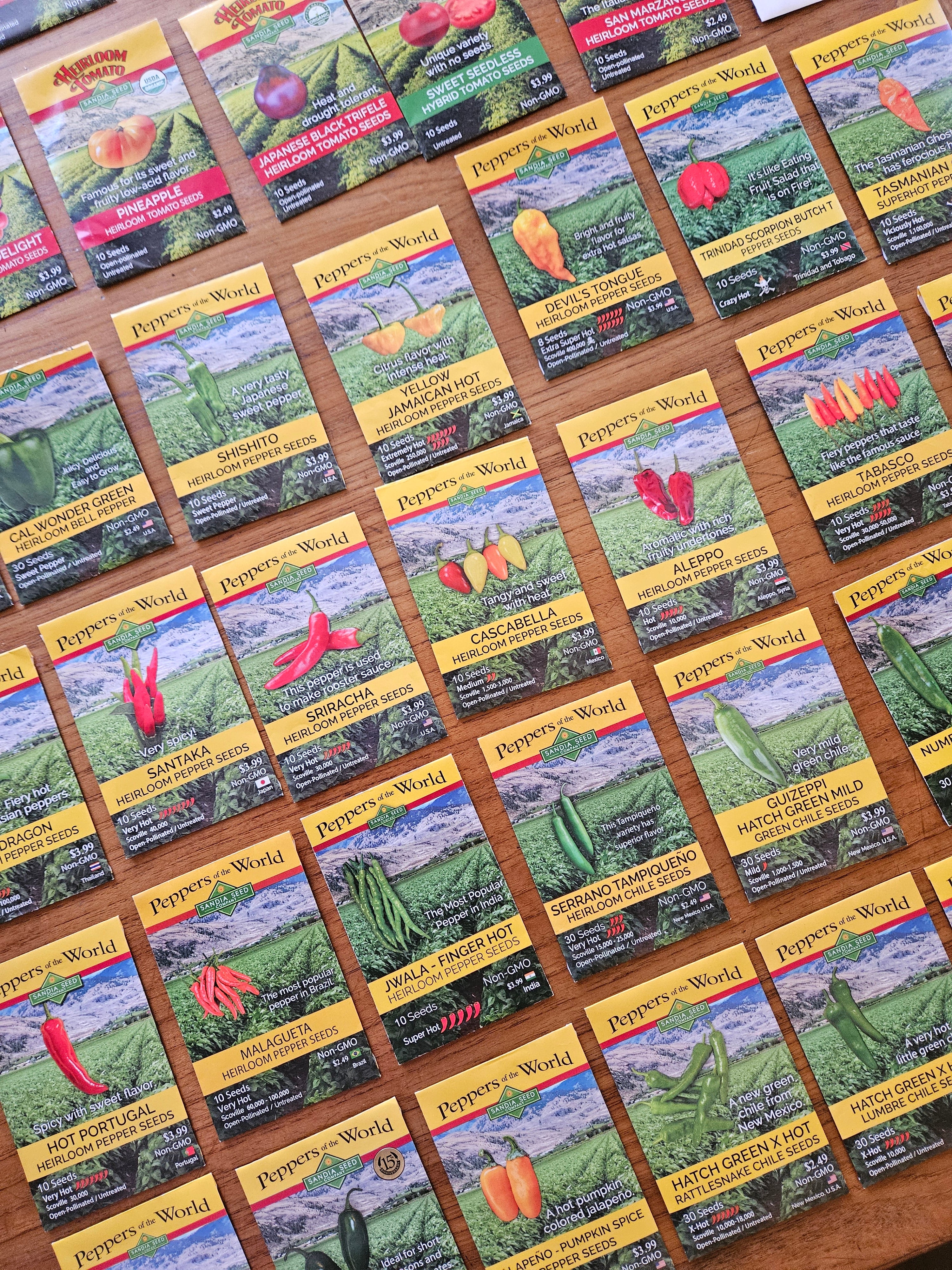 Wholesale Seeds for Retailers & Garden Centers – Sandia Seed Company