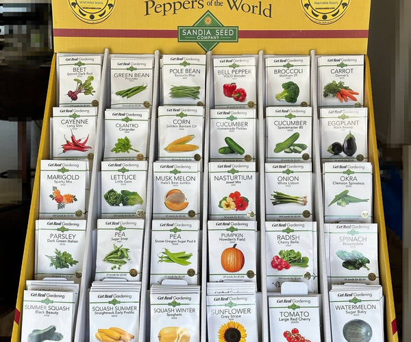 Wholesale Vegetable Seeds - 30 Varieties - 180 Packets with Display ...