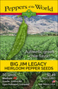 Big Jim Legacy Pepper Seeds – Sandia Seed Company