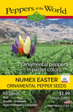 Easter Ornamental NuMex Pepper Seeds - Colorful Spicy – Sandia Seed Company