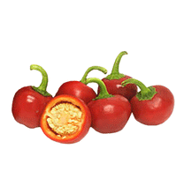 Hot Red Cherry Pepper Seeds - Medium Heat Peppers - Easy to Grow ...